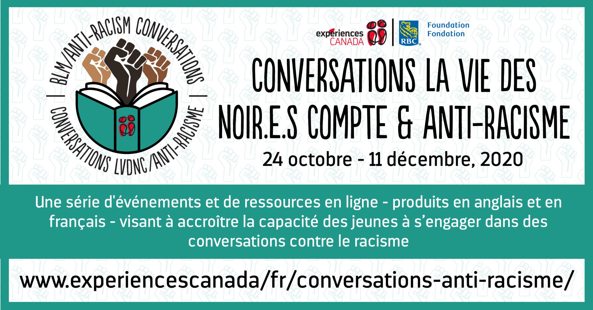 conversations anti-racisme | Experiences Canada