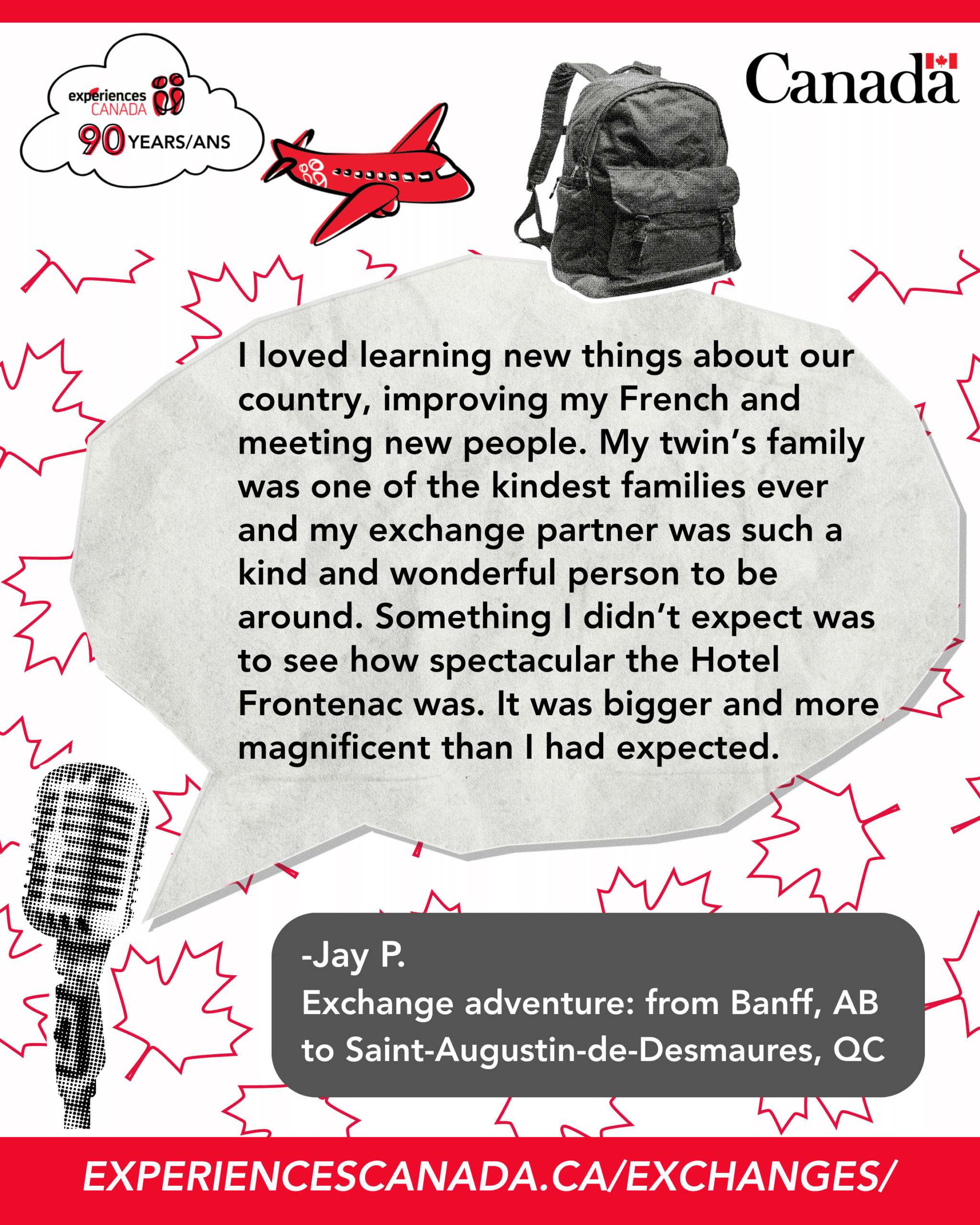 90 stories - Jay P quote - EN - Experiences Canada