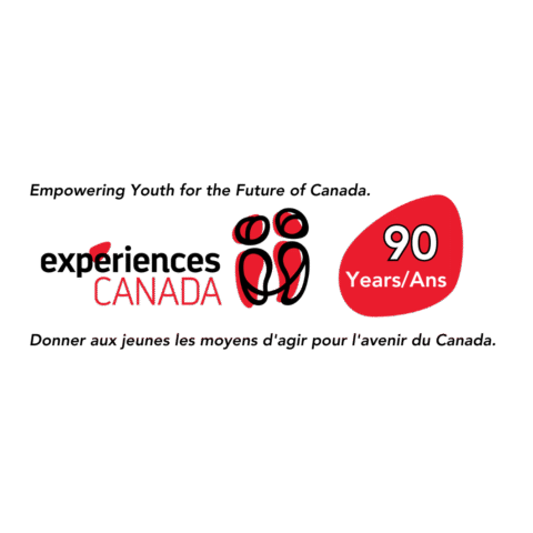 90th Anniversary Logo - Empowering youth (1) - Experiences Canada