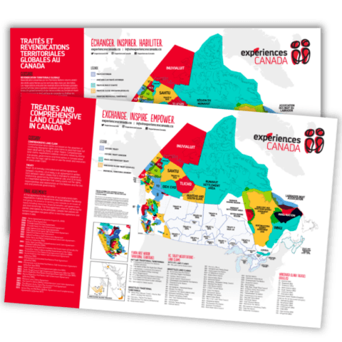 treaty map - Experiences Canada